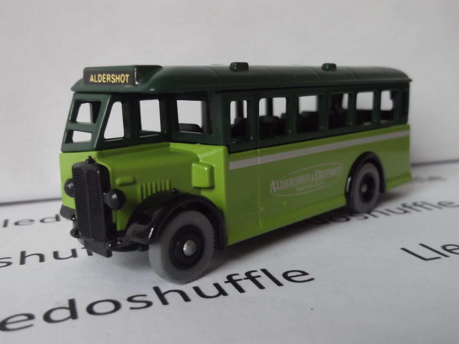 LP017, Code 3, AEC Regal Single Deck Bus, Aldershot & District Traction ...