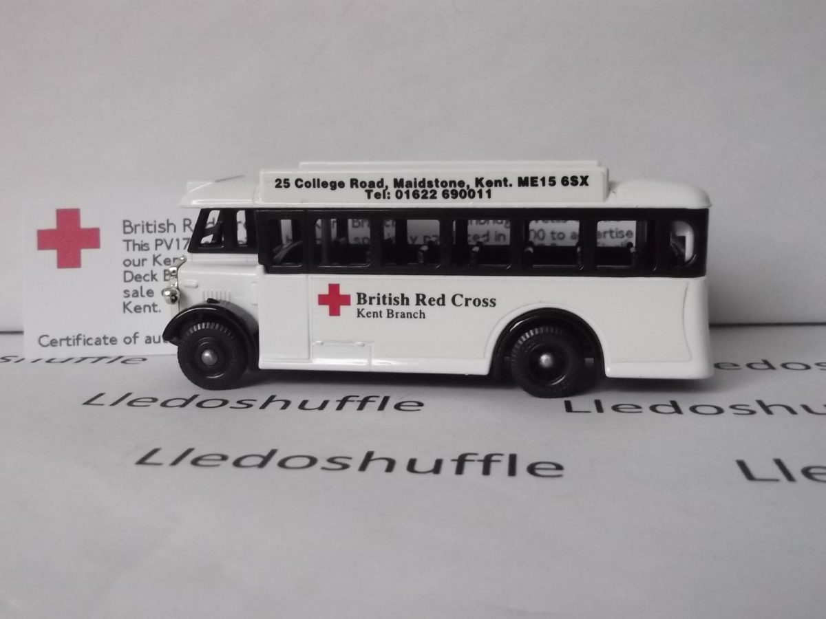 PV017, Code 3, AEC Regal Single Deck Bus, British Red Cross, Kent ...