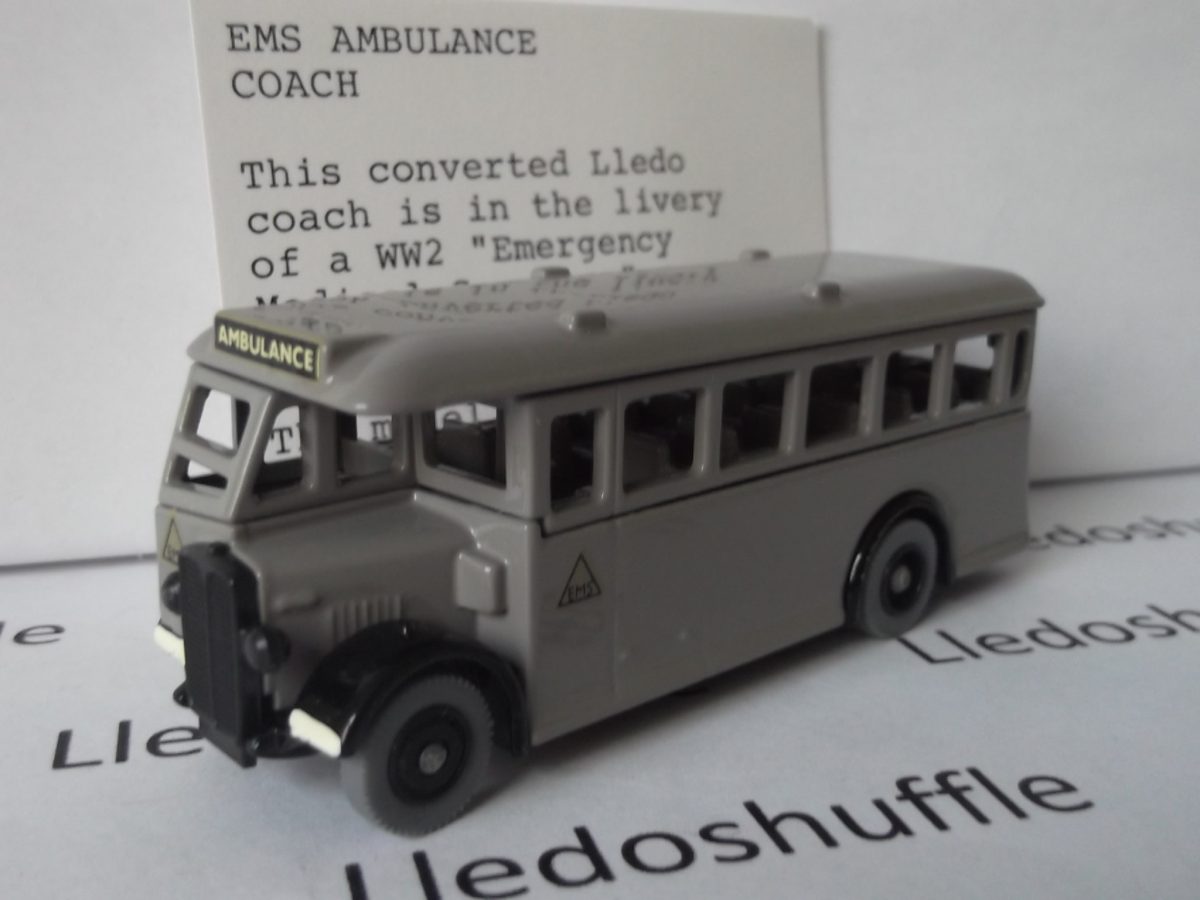 LP017, Code 3, AEC Regal Single Deck Bus, EMS, Emergency Medical ...