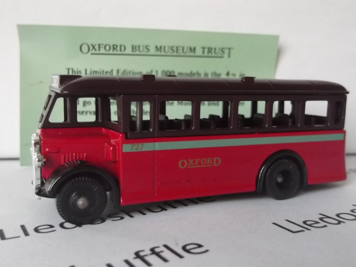 LP17041, AEC Regal Single Deck Bus, Oxford Bus Museum Trust – Lledo Models