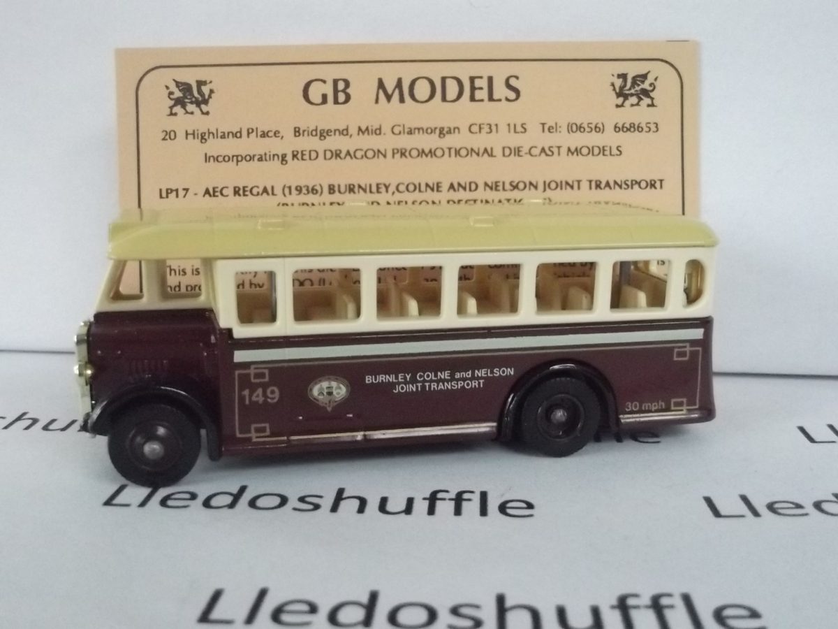 LP17076, AEC Regal Single Deck Bus, Burnley, Colne & Nelson Joint ...