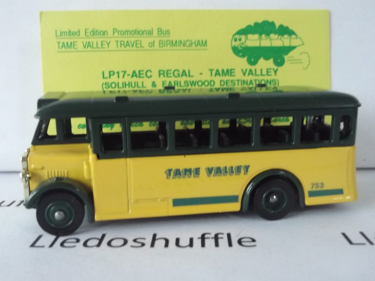 SP17014, AEC Regal Single Deck Bus, Tame Valley – Lledo Models