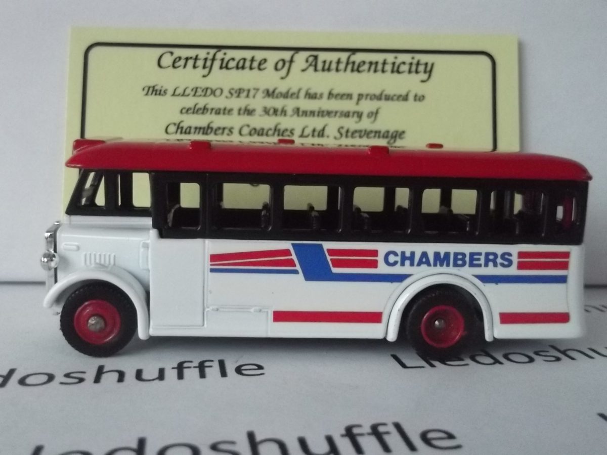 SP17047, AEC Regal Single Deck Bus, Chambers Coaches, 30th Anniversary ...