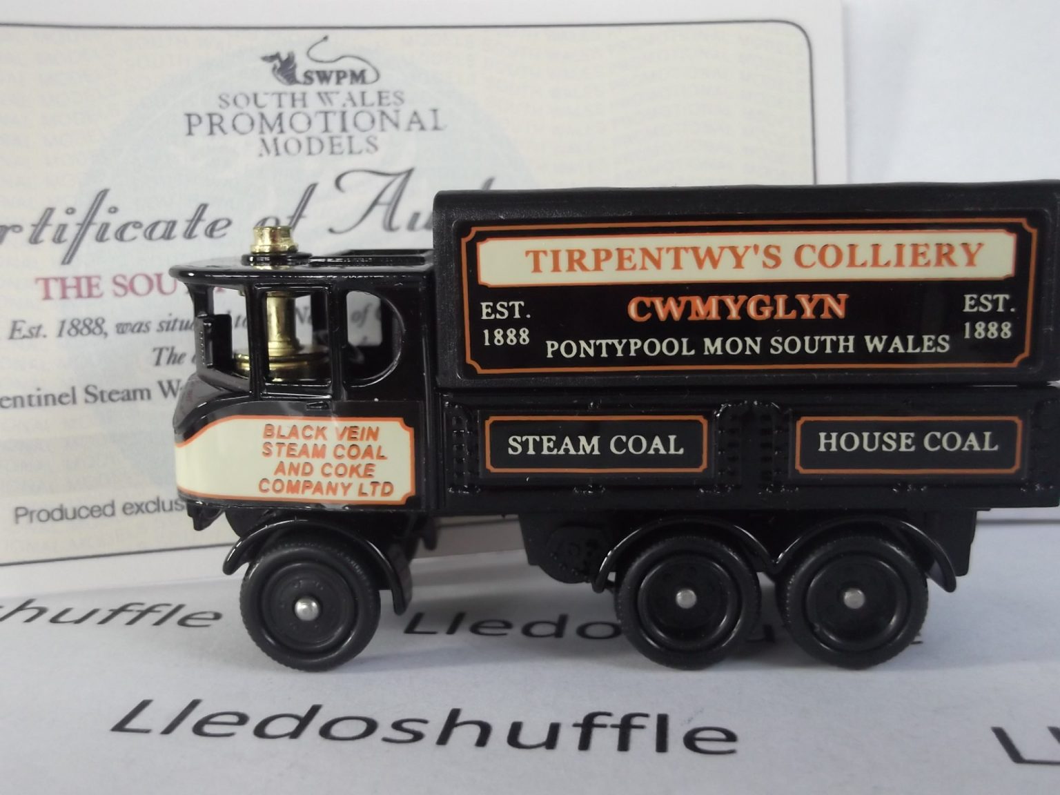 PV101, Code 3, Sentinel 6w Dropside Steam Wagon, Tirpentwy’s Colliery ...