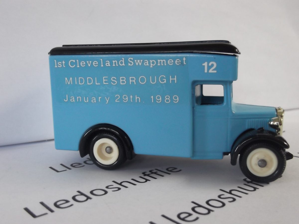 DG016, Code 3, Dennis Parcels Van, 1st Cleveland Swapmeet 1989 ...