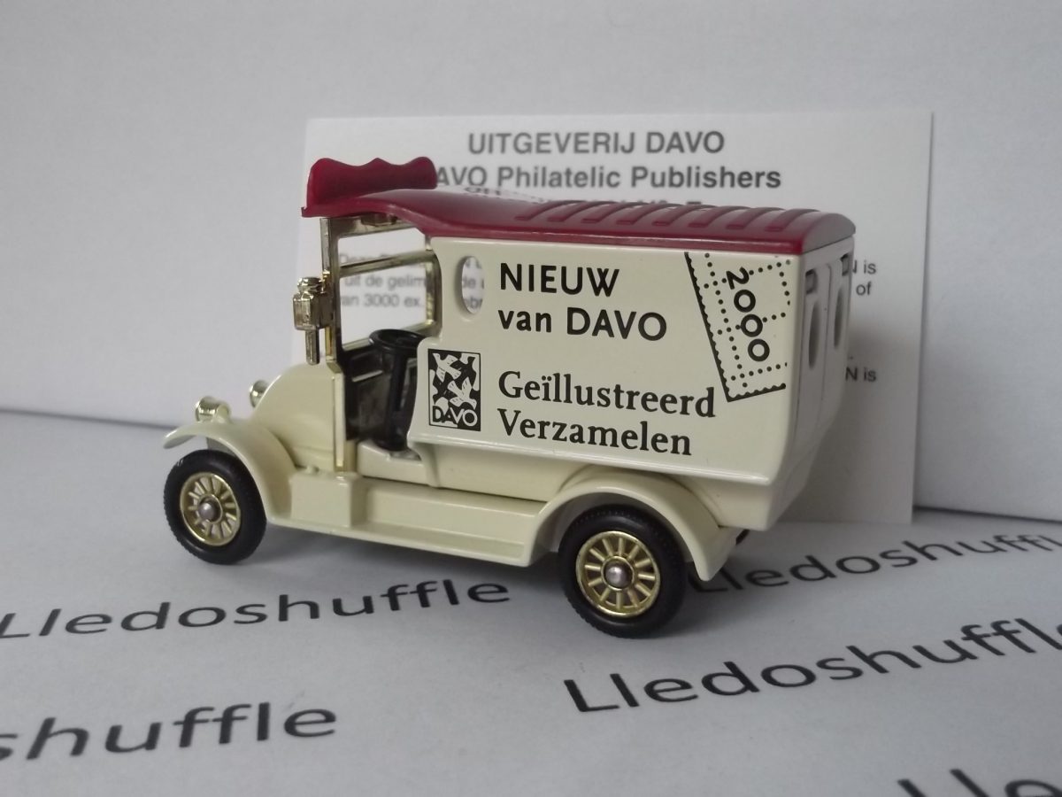 DG85009, Renault Van, Davo Van No 7, Nieuw van Davo 2000 – Lledo Models