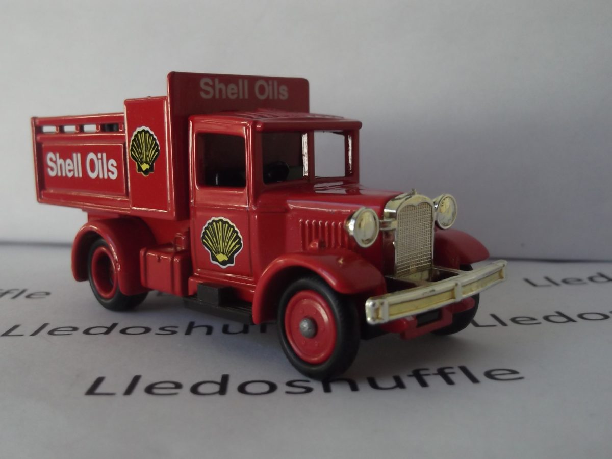 LP20042, Model A Ford Stake Truck, Shell Oils – Lledo Models