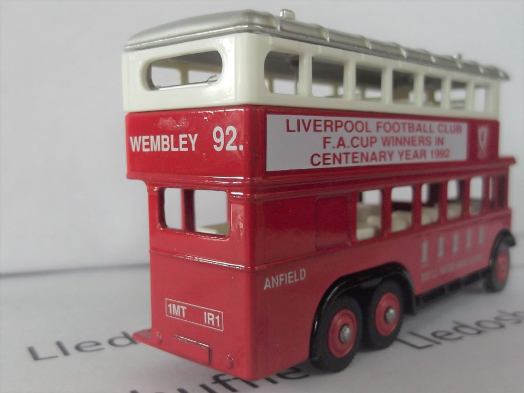 LP49025, AEC Renown Double Deck Bus, Liverpool Football Club, F.A. Cup ...